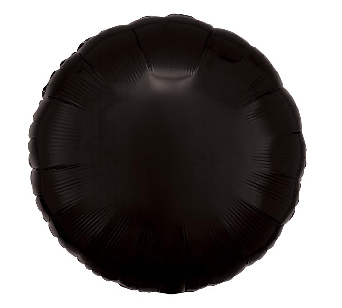 17" BLACK ROUND SHAPE