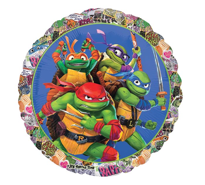 17"PKG TEENAGE MUTANT NINJA TURTLE