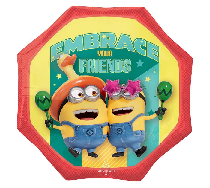 Spongebob Balloons 109cm Despicable Me Minions Foil Balloon - Party ...