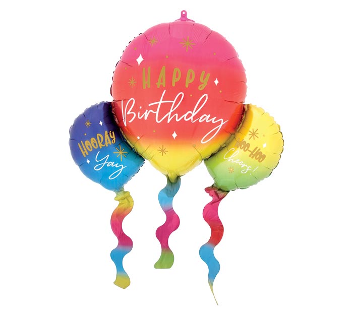36Inch Packaged Birthday Fun Balloons Shape