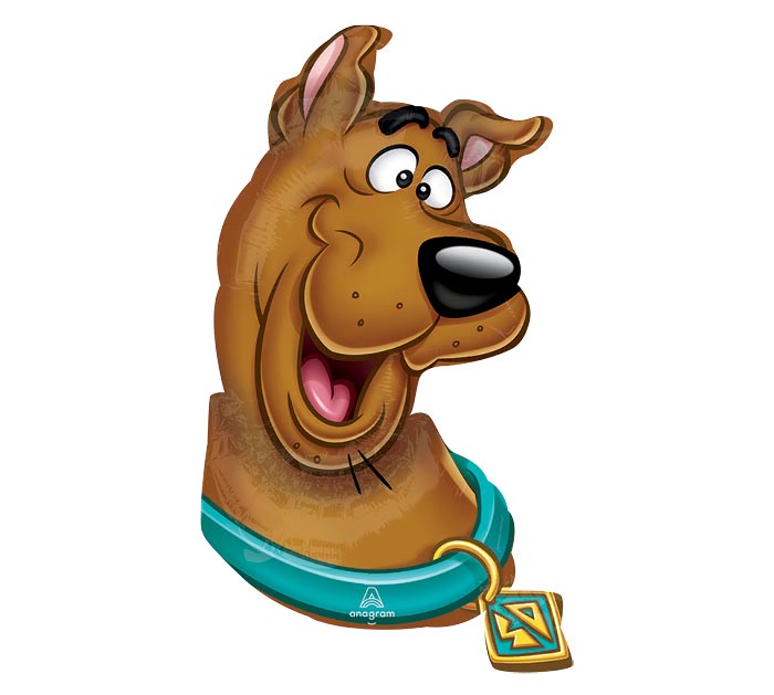 14" Inflated Scooby-Doo Mini Shape Foil Balloons