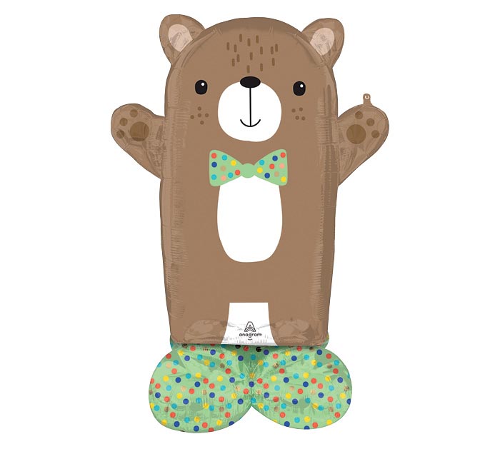 48Inch Packaged Airloonz Bear Hug Foil Balloons