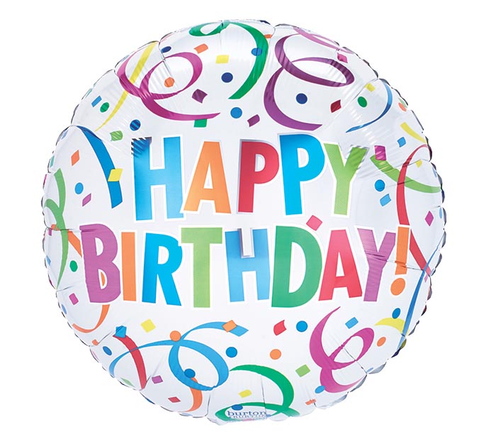 Happy Birthday Balloon - Top Quality Selection | burton + BURTON