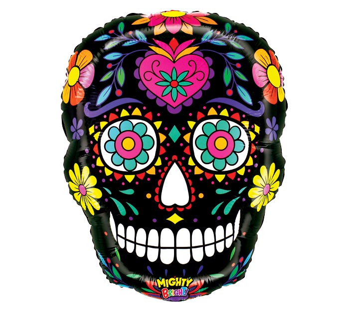 22"HAL MIGHTY BLACK SUGAR SKULL STAN SHA