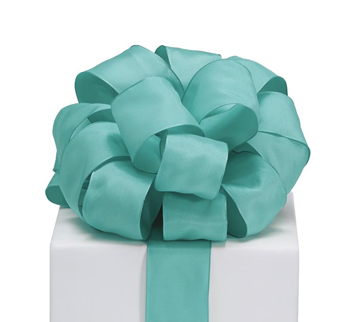 #9 Turquoise Taffeta Ribbon