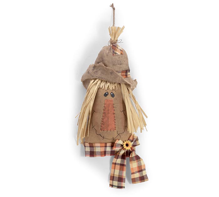 Wall Hanging Scarecrow Head