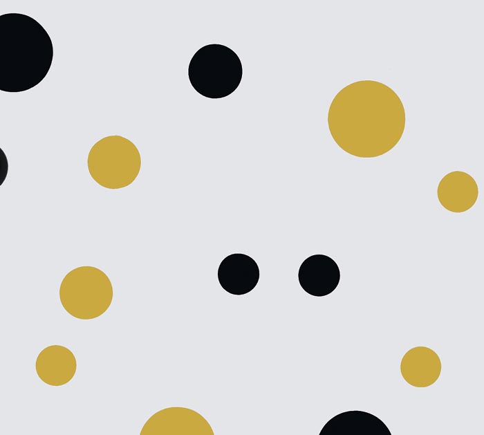 Gold/Black Various Dot Cello Sheets