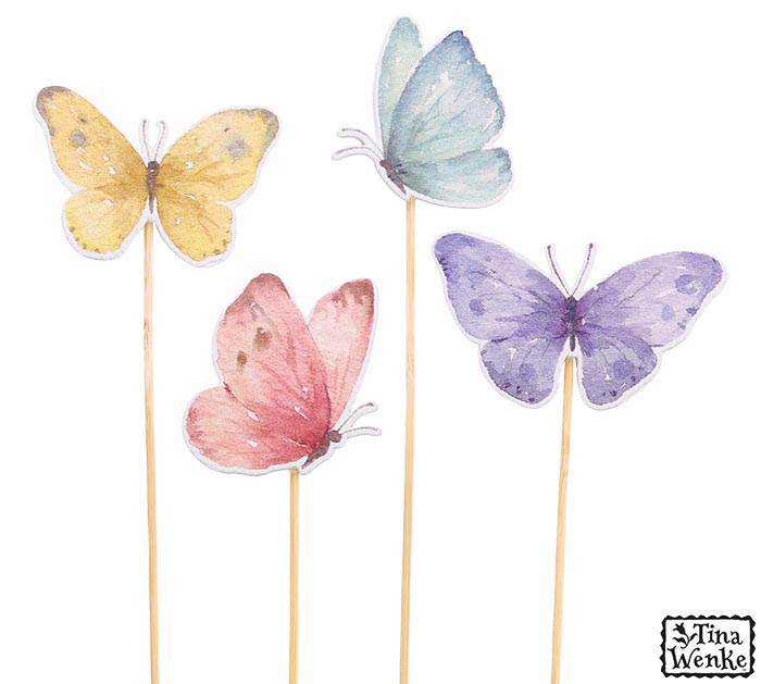 Butterfly Pick Assortment
