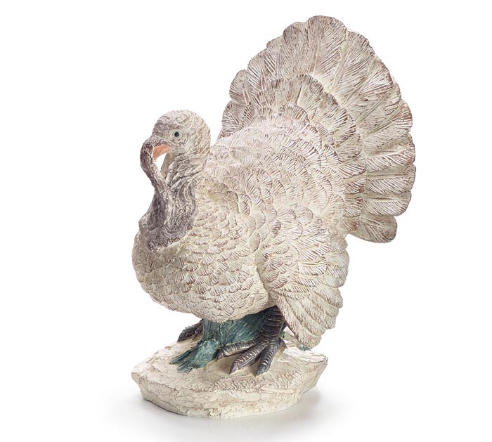 Ivory Distressed Brown Color Turkey