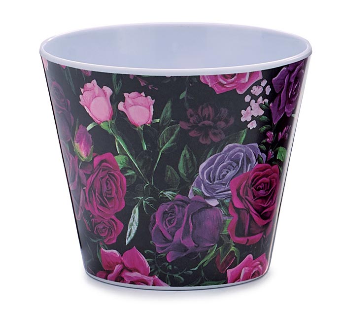 4Inch Romantic Rose Melamine Pot Cover