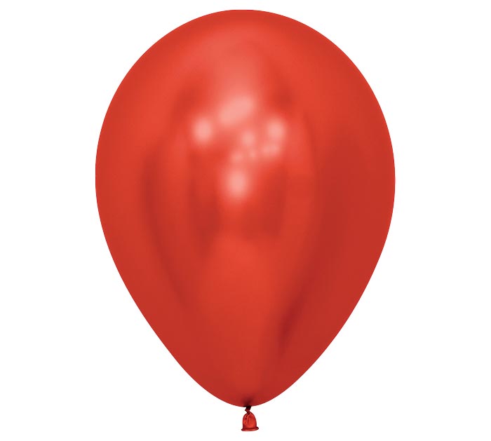 11In Betallatex Reflex Crystal Red Latex Balloons