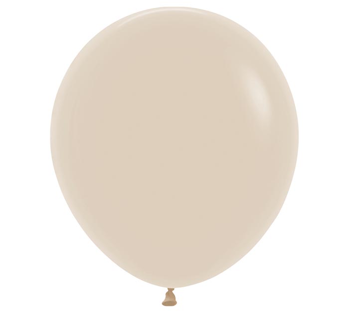18Inch Sempertex Deluxe White Sand Latex Balloons