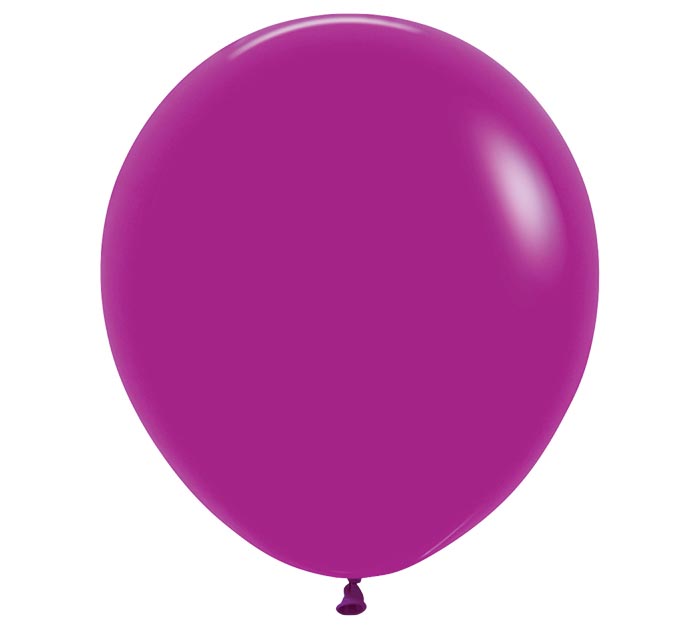 18Inch Sempertex Deluxe Purple Orchid Latex Balloons