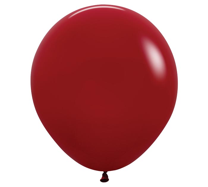 18Inch Sempertex Imperial Red Latex Balloon