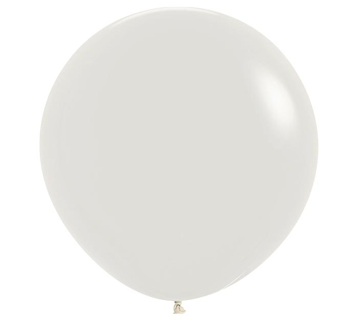 24Inch Sempertex Pastel Dusk Cream Latex Balloons