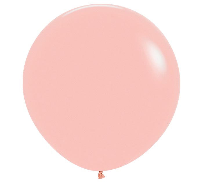 24Inch Sempertex Pastel Matte Melon Latex Balloons
