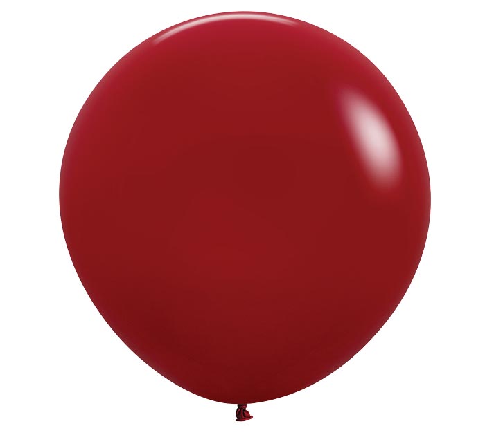 24Inch Sempertex Imperial Red Latex Balloon