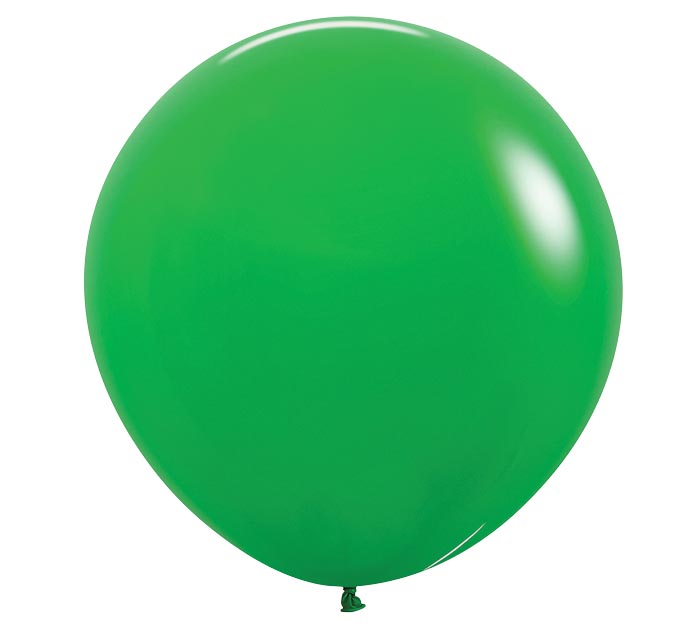 24Inch Sempertex Deluxe Shamrock Green Latex Balloons