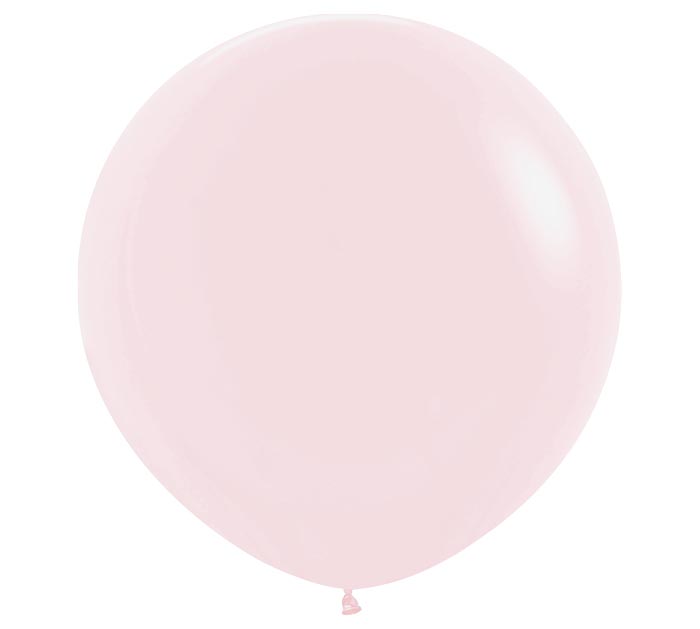 3' Sempertex Pastel Matte Pink Latex Balloons