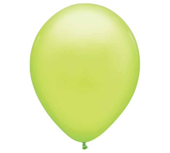 11Inch Qualatex Chartreuse Latex Pack Of 25 Latex Balloons