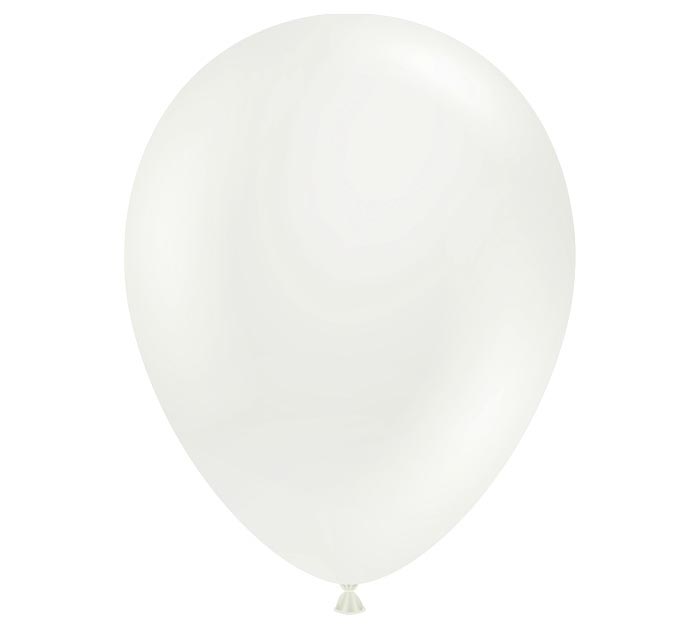 5Inch Tuftex Standard White Latex 50 Pack Latex Balloons
